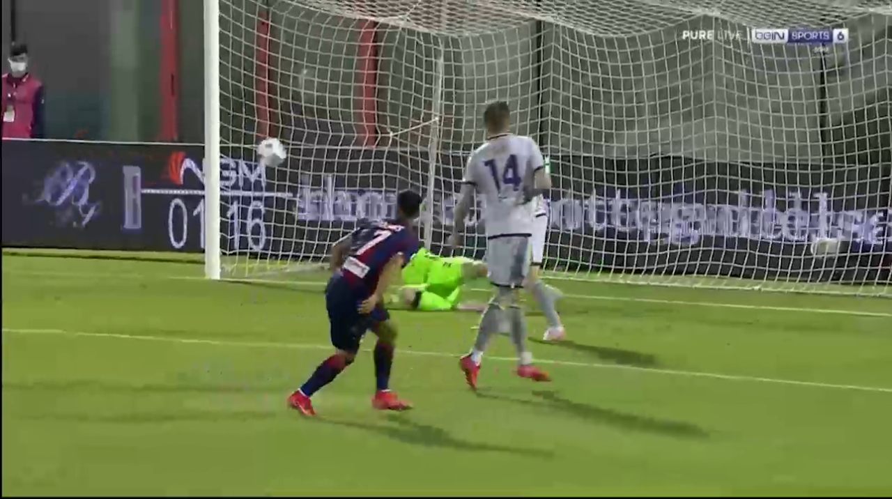 Adam Ounas buteur face à Hellas Vérone